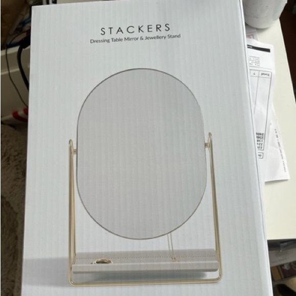 Stackers | Other | Stackers Dressing Table Mirror And Jewelry Stand Nib ...